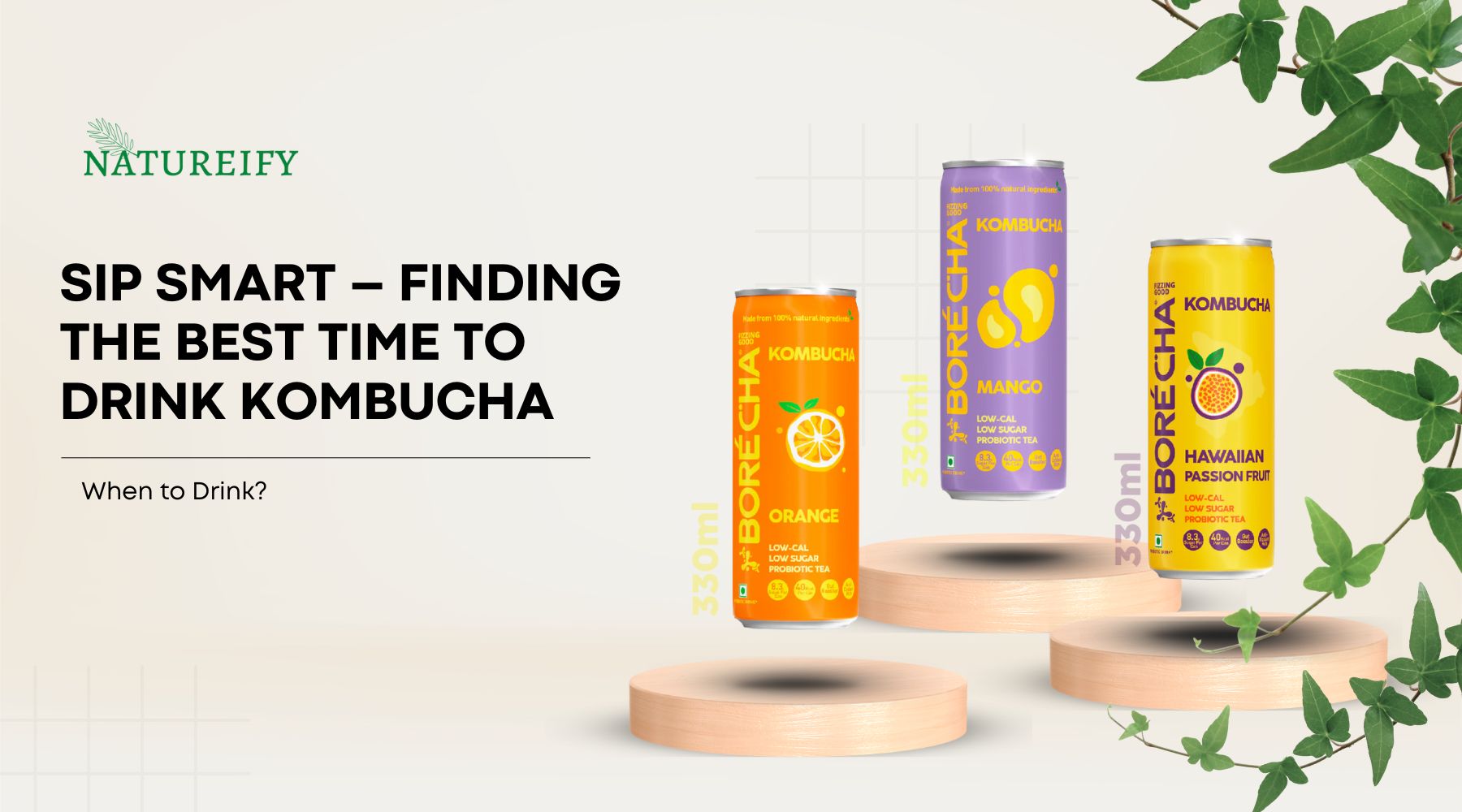 Sip Smart – Finding the Best Time to Drink Kombucha – Borécha
