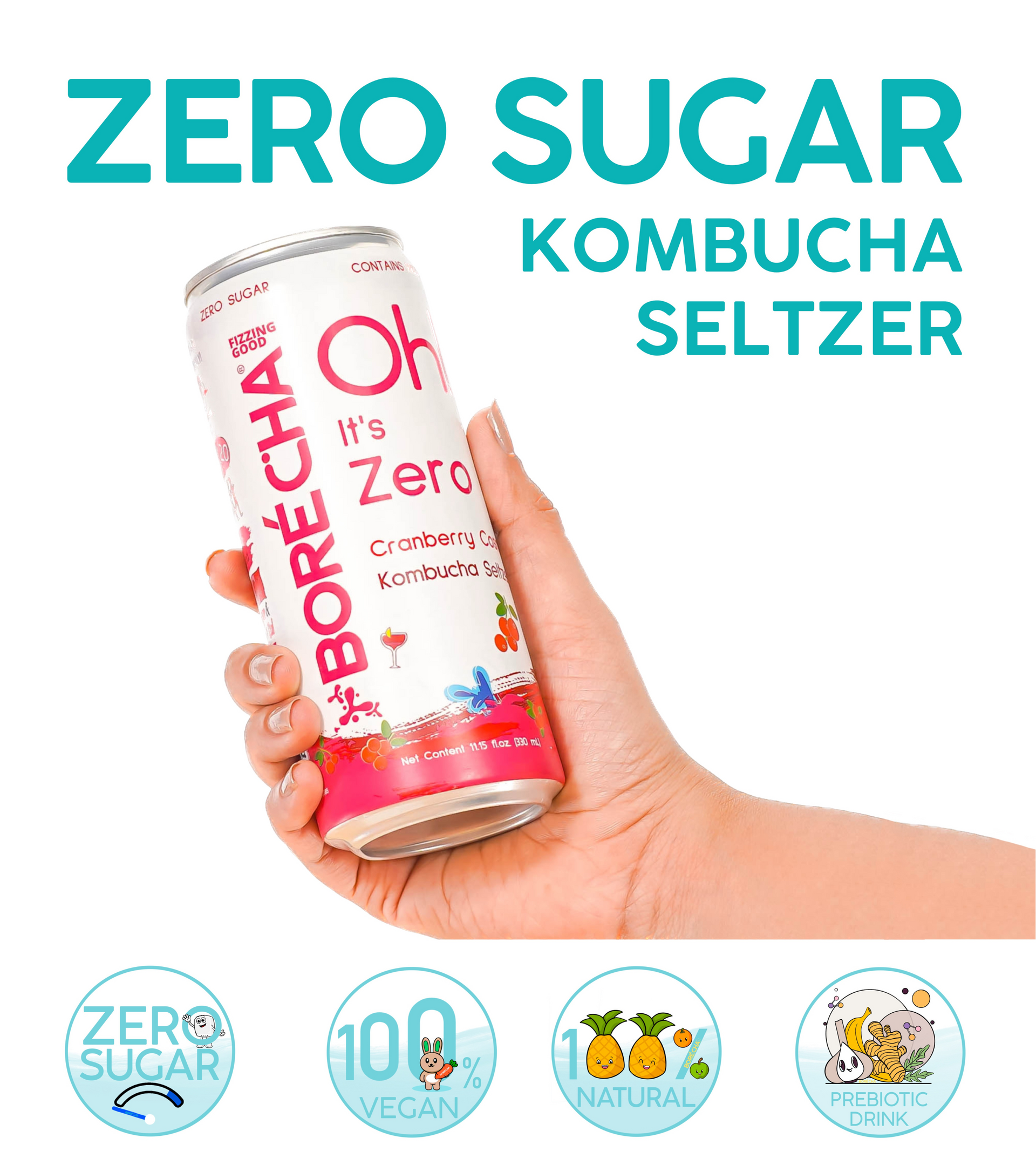 Raw & Organic Kombucha Drink in India – Borécha