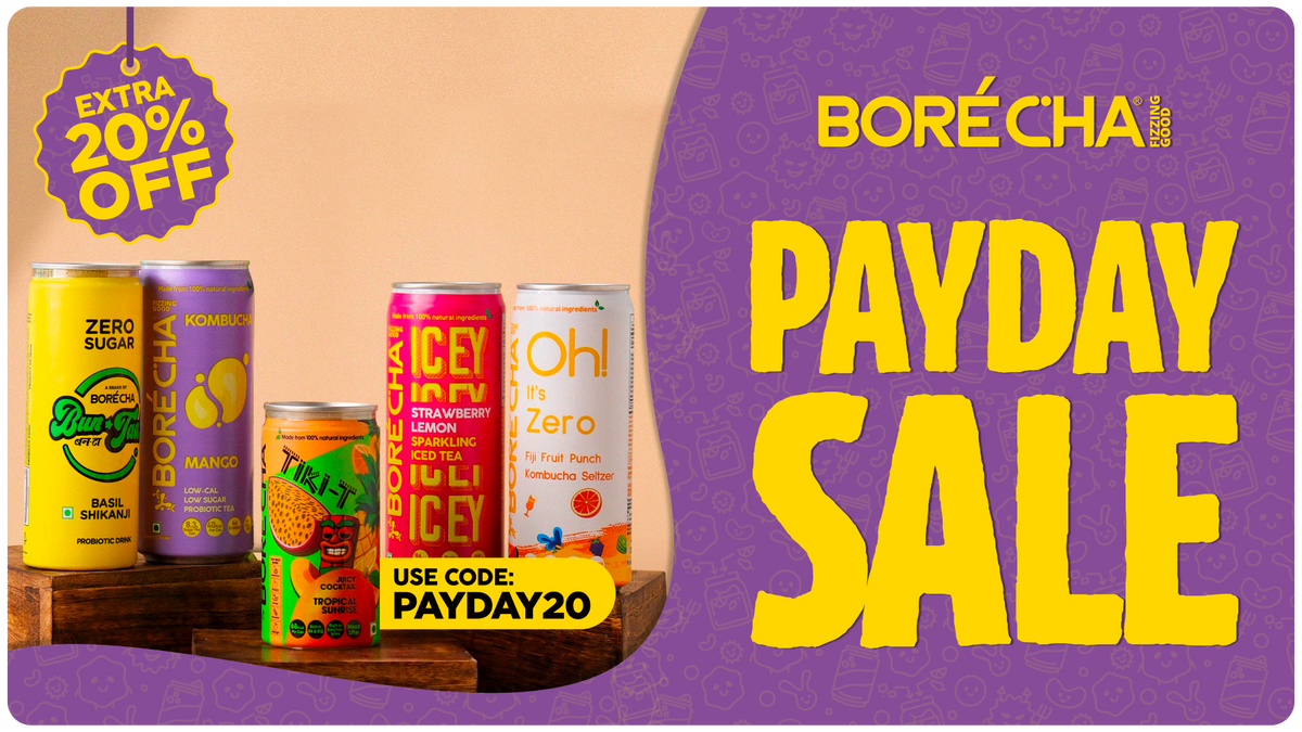 Raw & Organic Kombucha Drink in India – Borécha