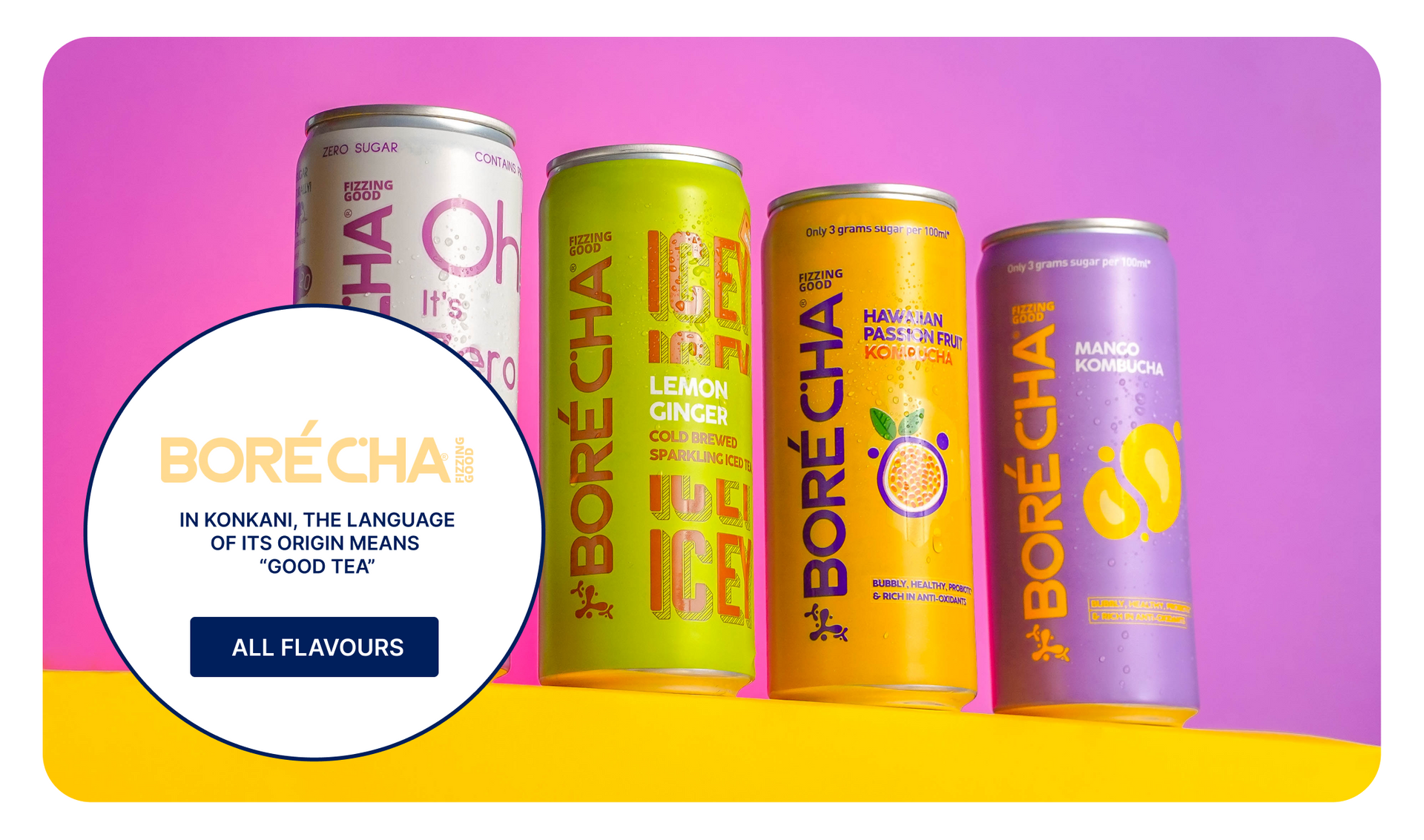 Borécha - Buy Your Favourite Kombucha Tea Online in India