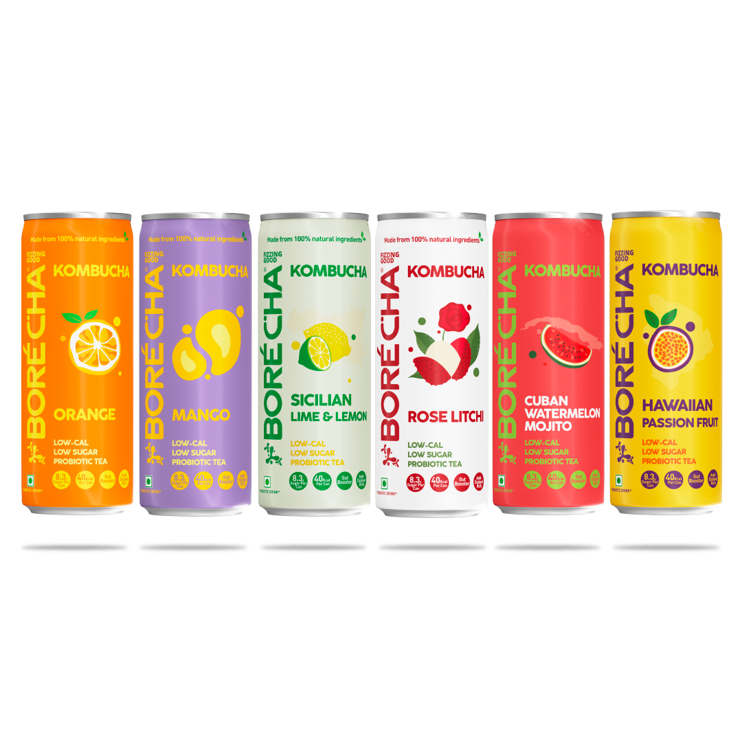 Raw & Organic Kombucha Drink in India – Borécha