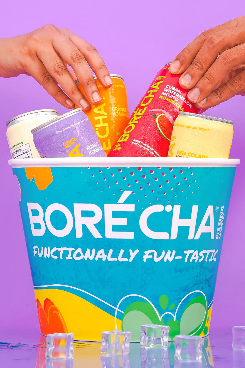 Buy Low Sugar Kombucha Online in India – Borécha